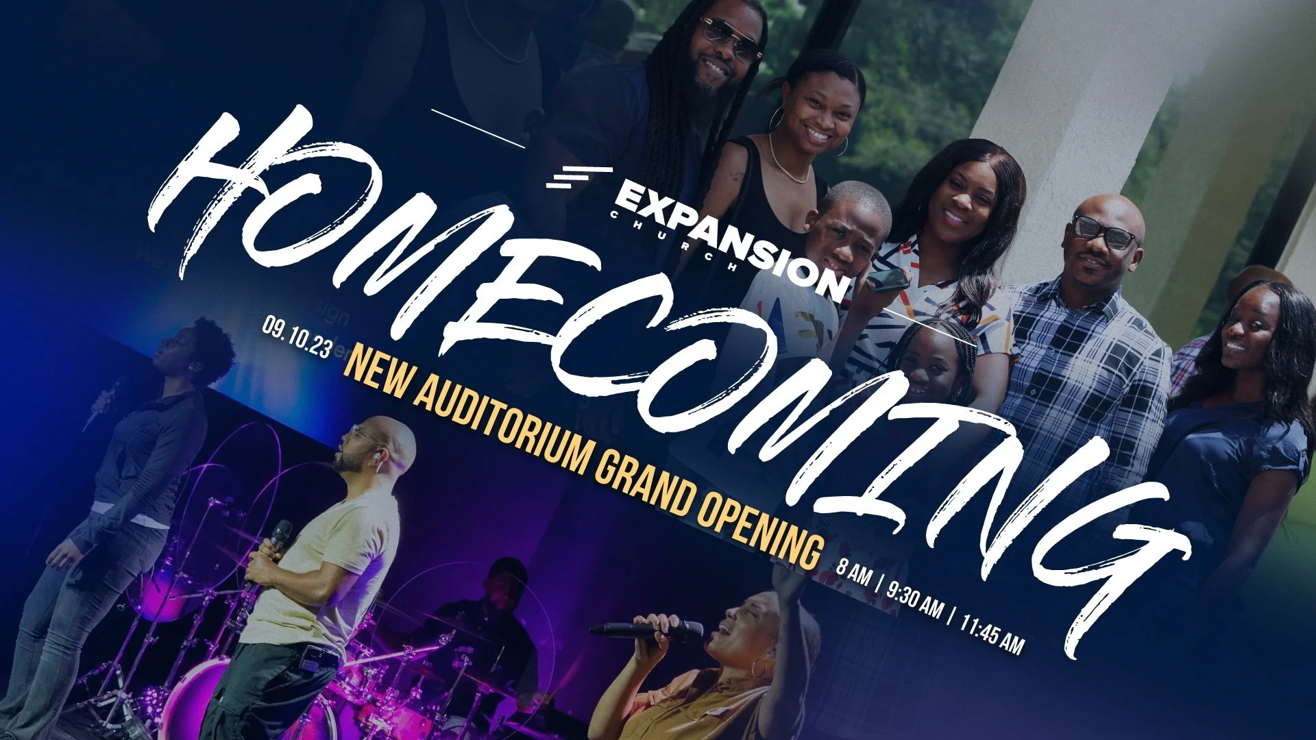 New Church Grand Opening Flyers