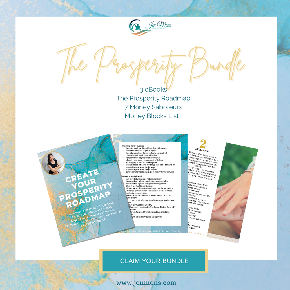 prosperity Roadmap bundle gift — Jen Mons Coaching