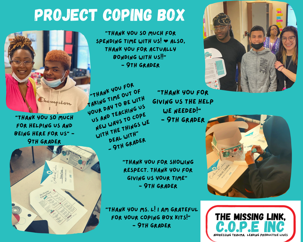 Student Feedback — The Missing Link, COPE Inc