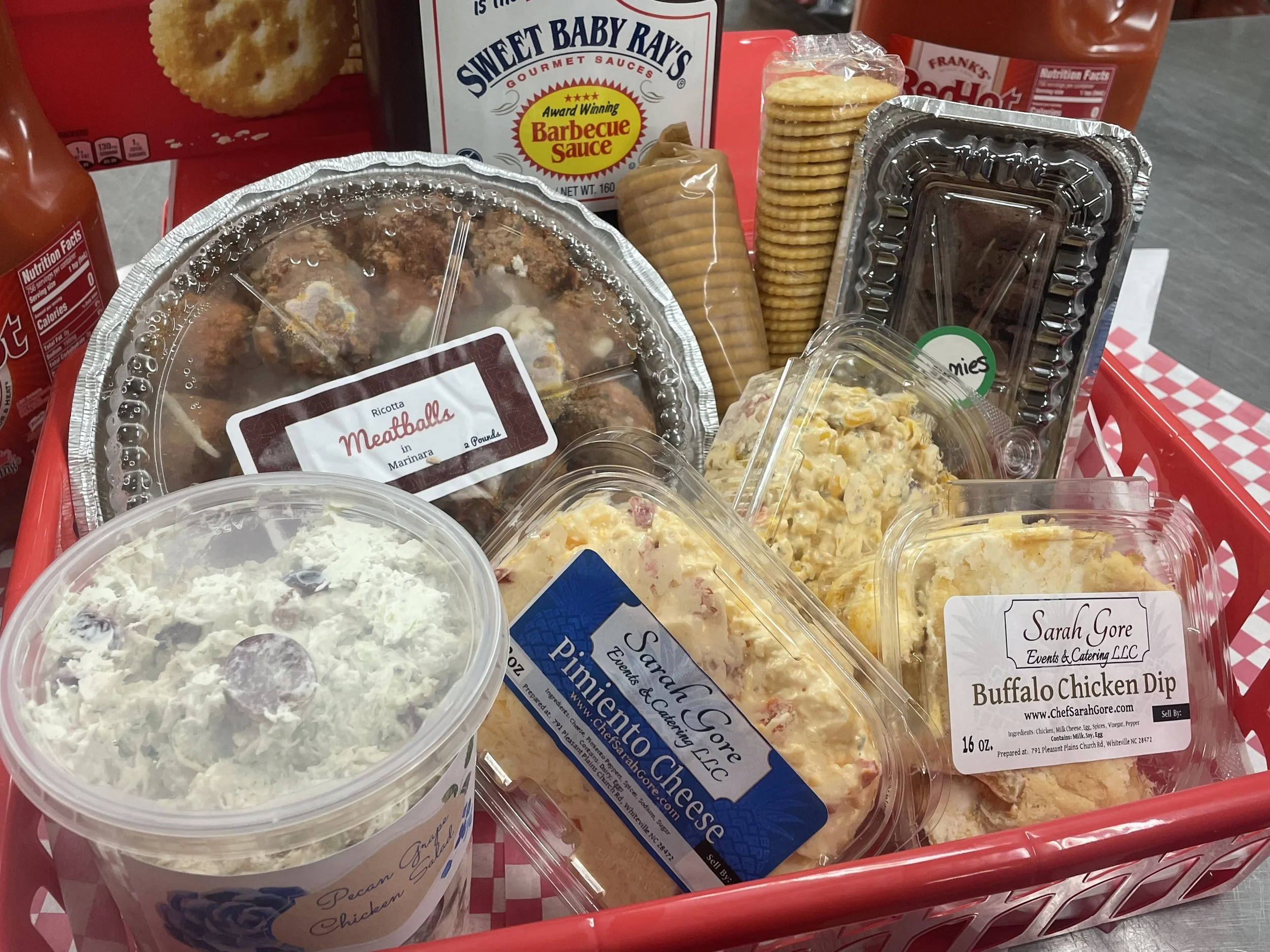 CHEF SARAH GORE'S WEEKLY MENU