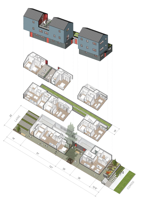 Mole Hill Missing Middle Housing — Haeccity Studio Architecture