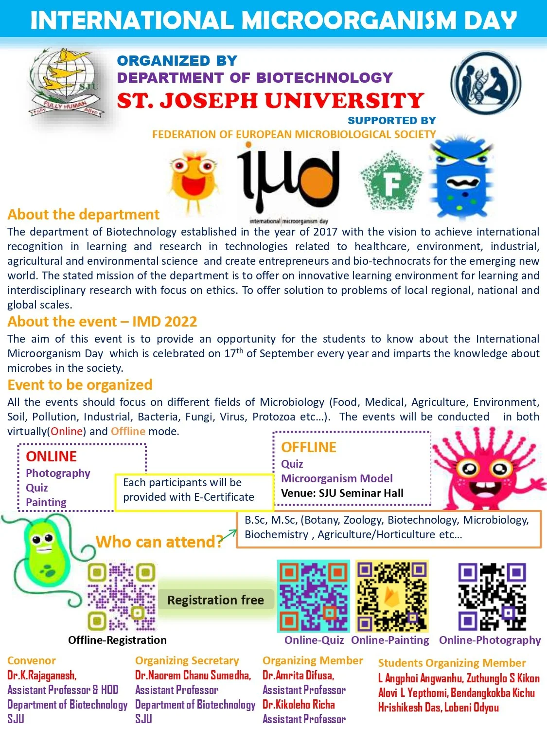 IMD in India — International Microorganism Day