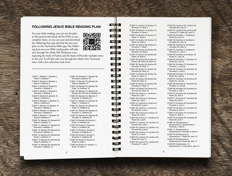 Following Jesus One Year Bible Reading Plan (Download) — SAMUELDEUTH.COM