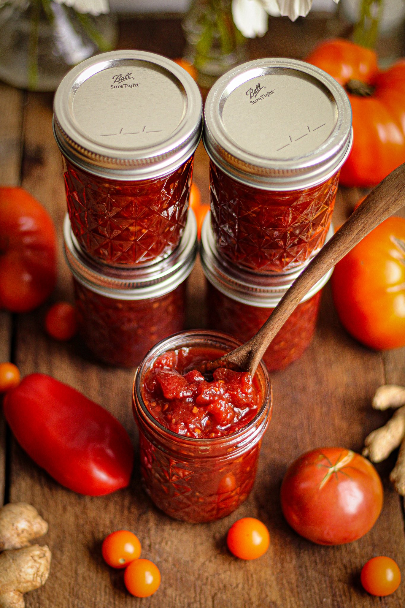 Spiced Tomato Jam — Must Love Herbs