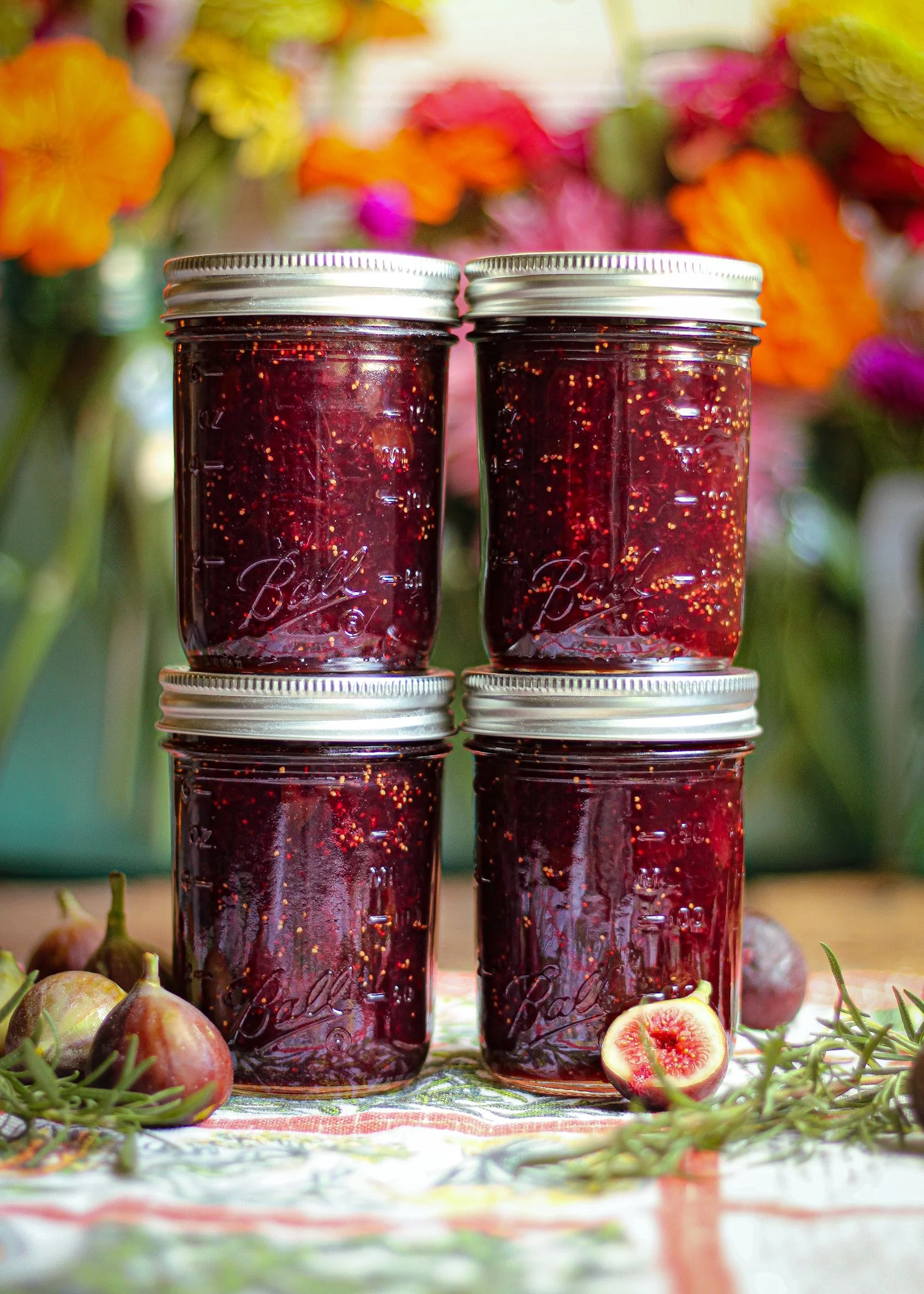 Fig, Rosemary, and Wine Jam — Must Love Herbs