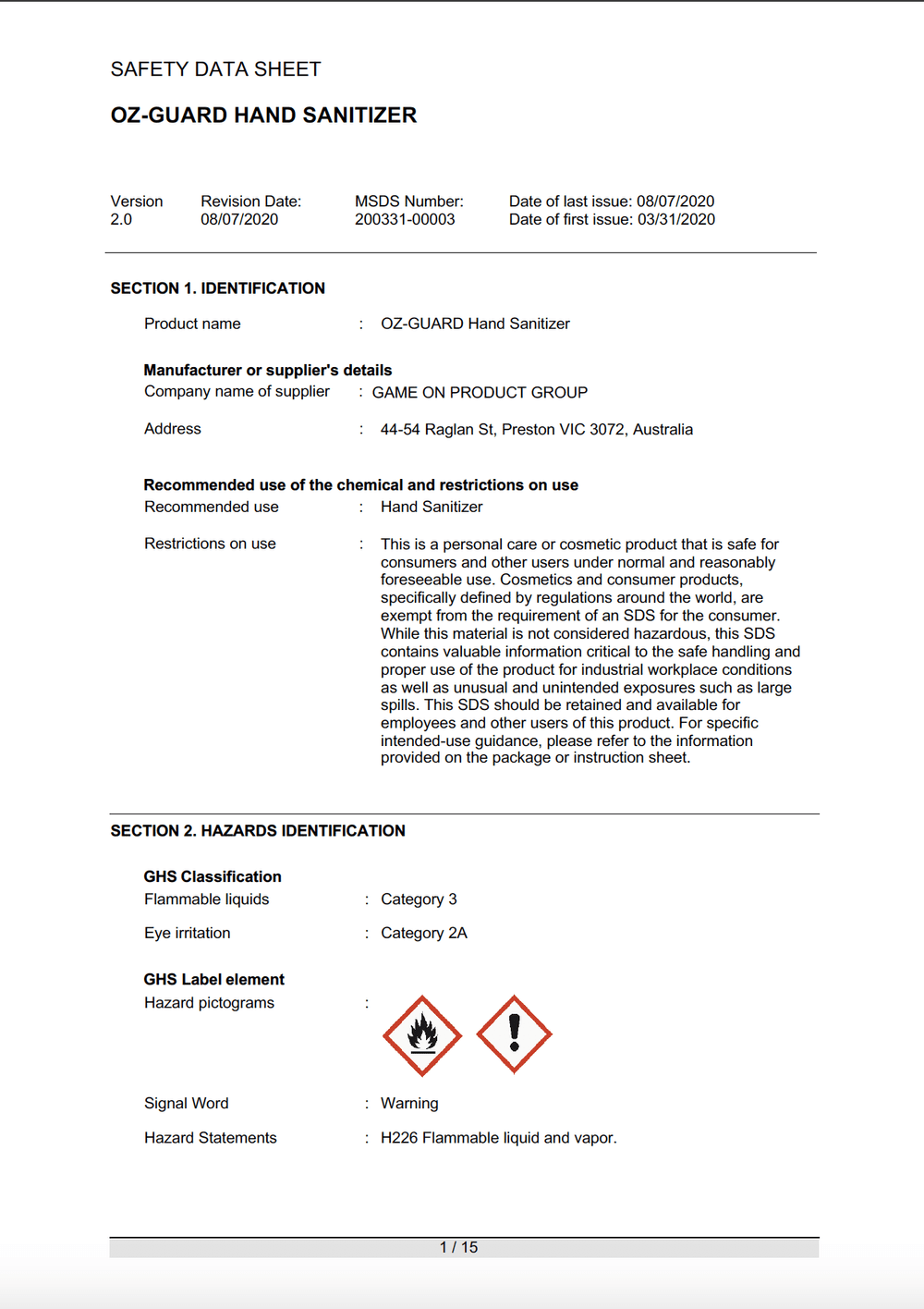 Gallery 3 — Game On