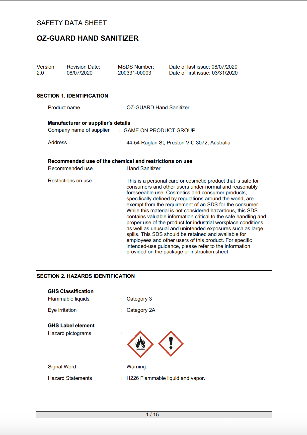 Gallery 3 — Game On