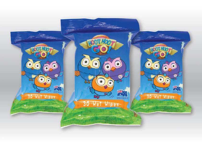 ABC Hoot Hoot Go - Wet Wipes — Game On
