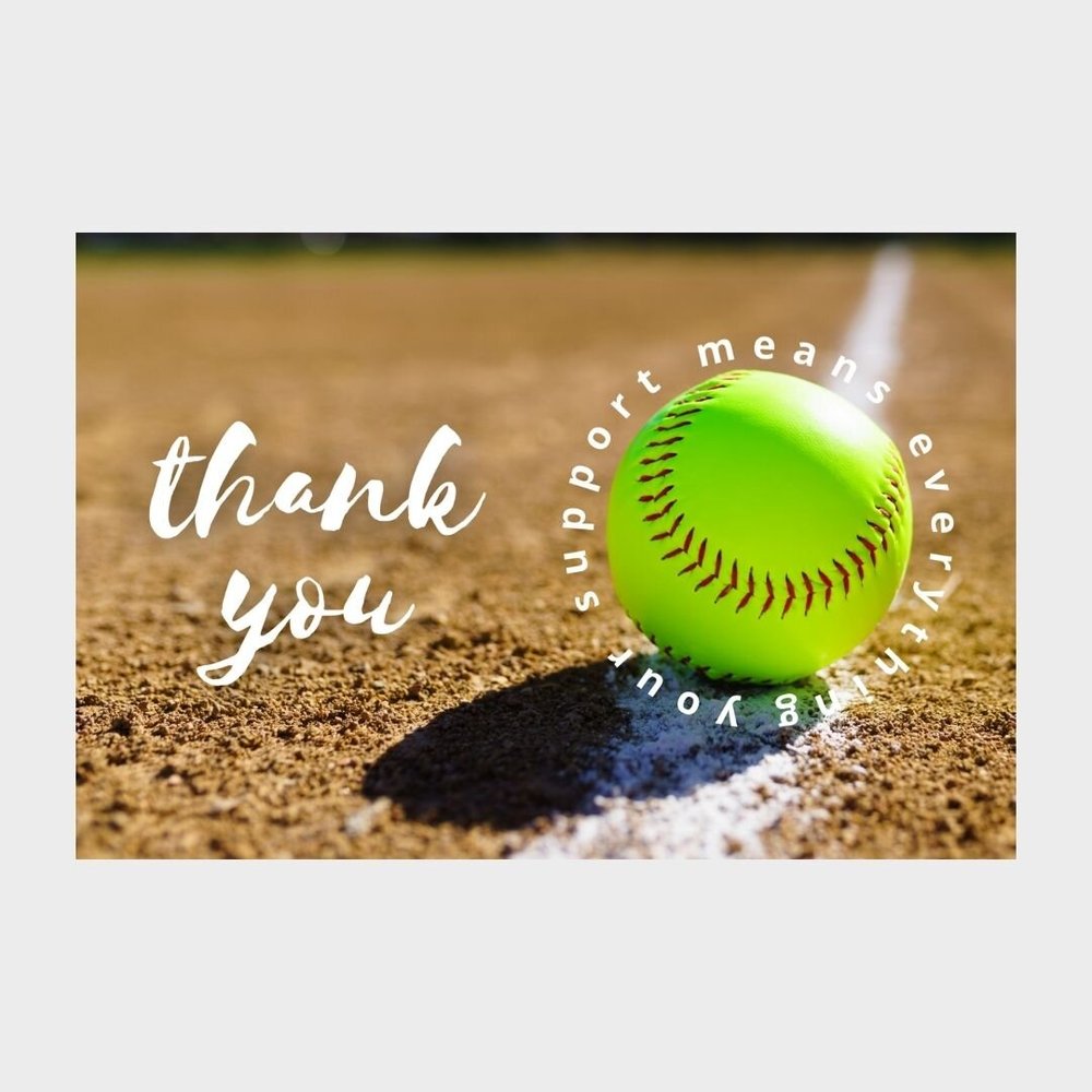 Thank You Written In Soft Balls