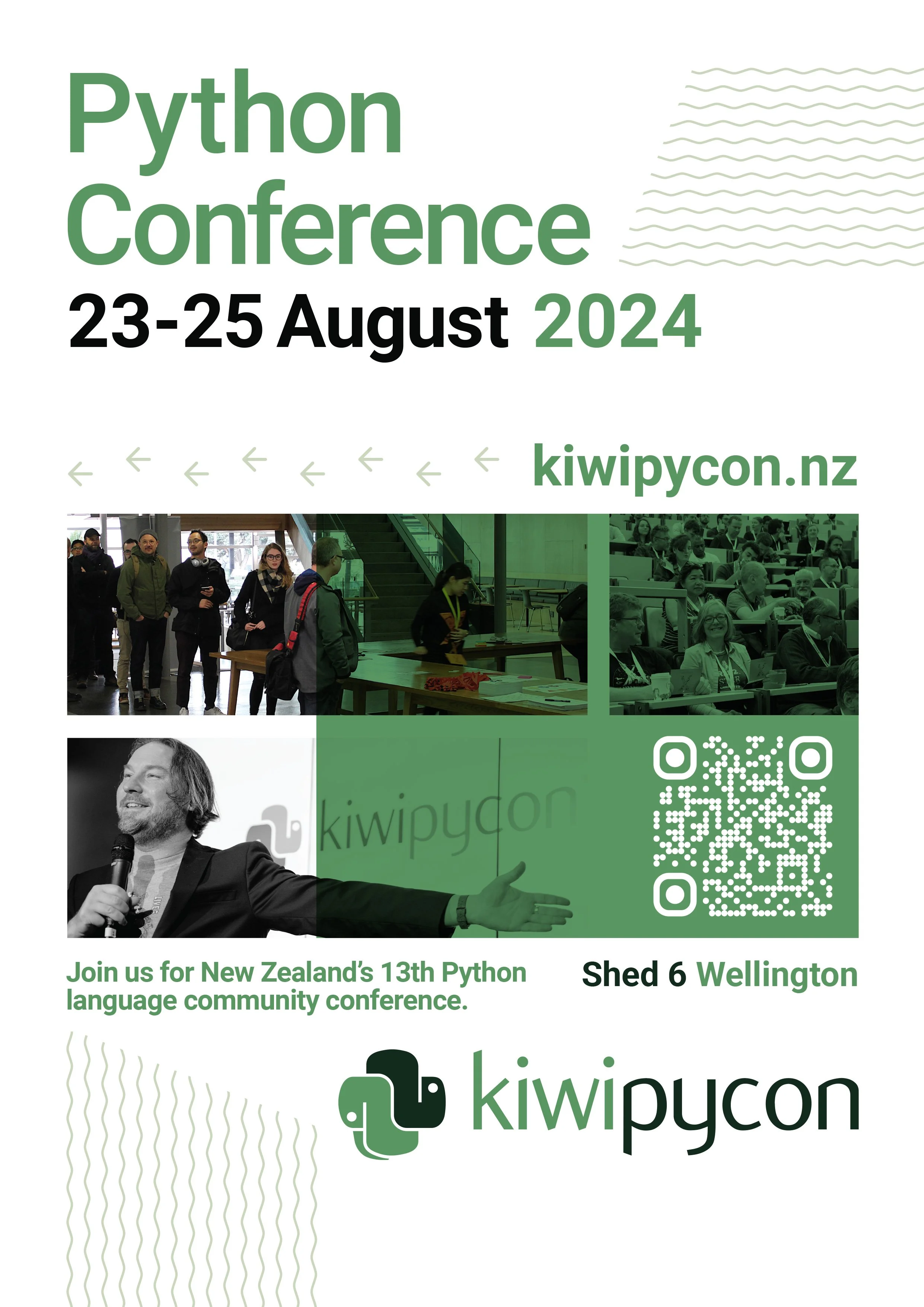 Unveiling the New Kiwi PyCon XIII Poster: A Fresh Journey in Wellington ...