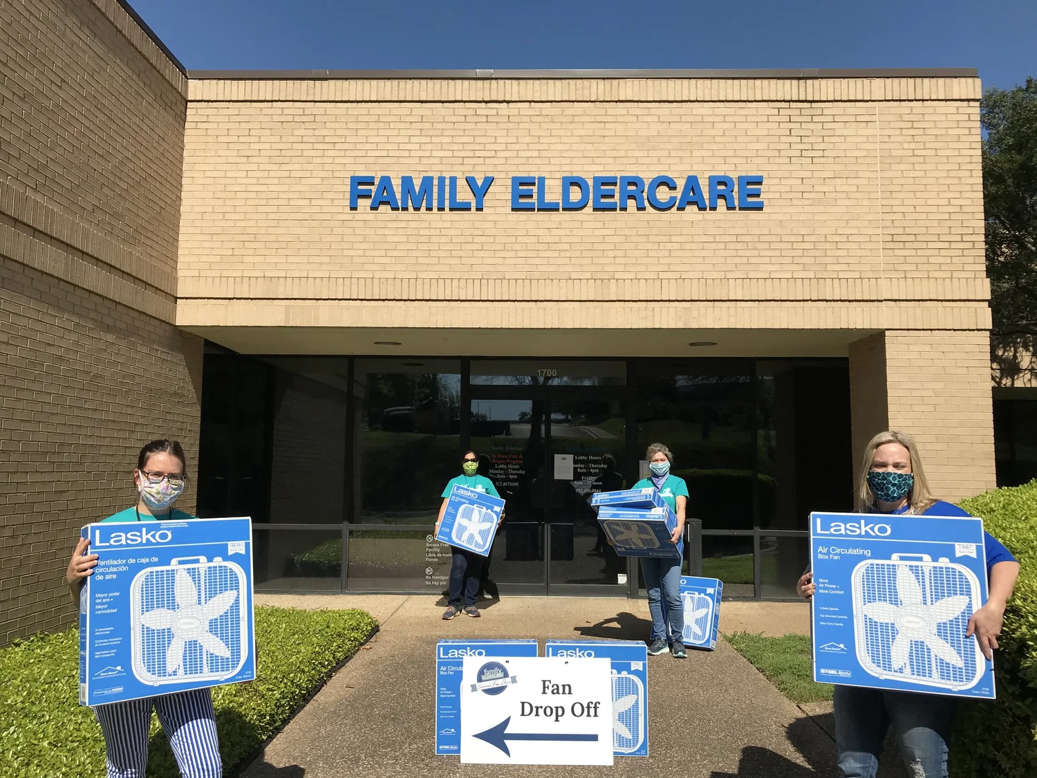 Family Eldercare Summer Fan Drive
