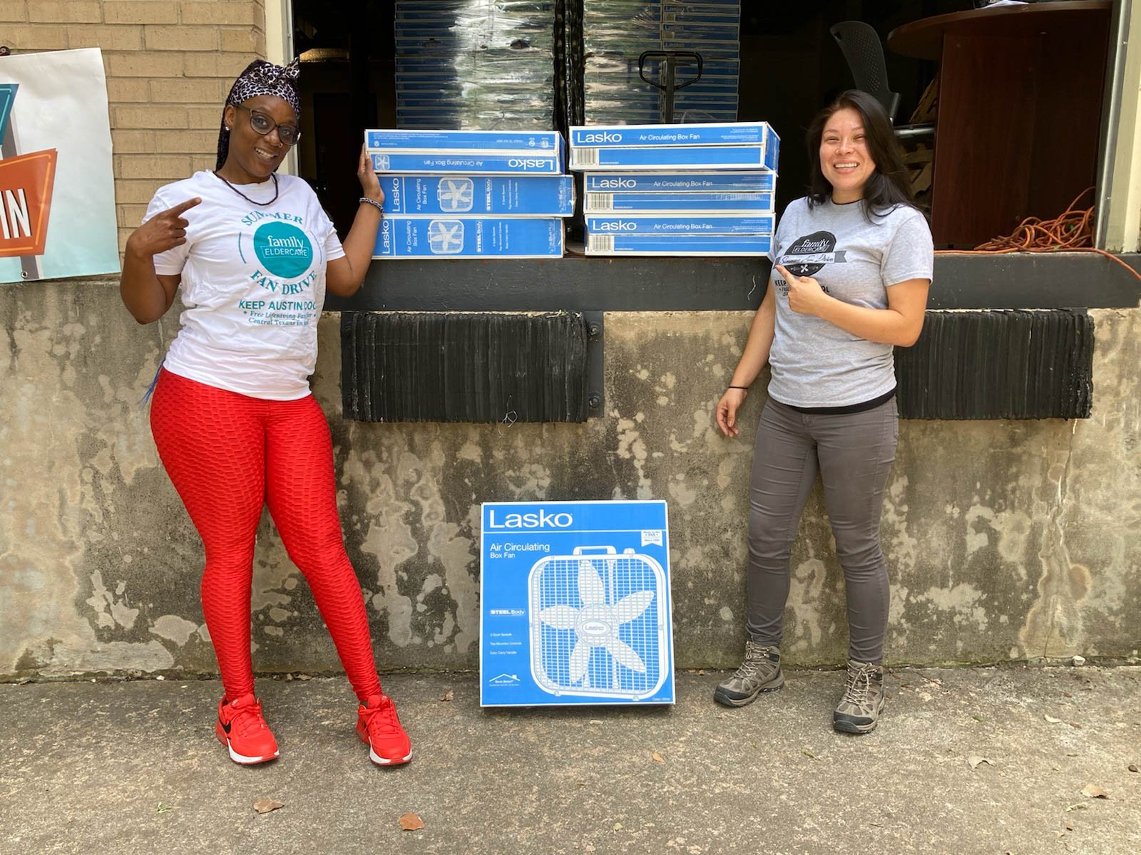 Family Eldercare Summer Fan Drive