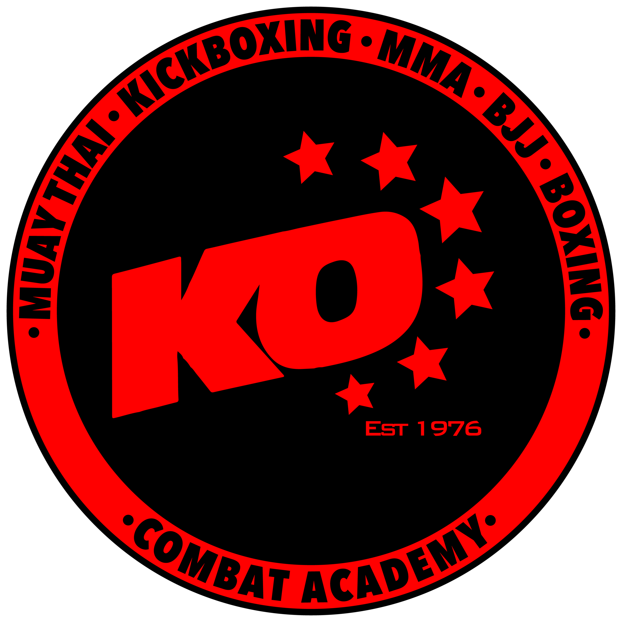 Boxe Thailandaise Logo KO Combat Academy