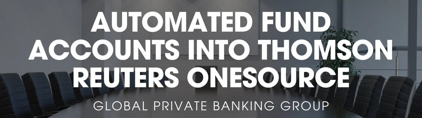 Automated Fund Reporting using OneSource — Continuum