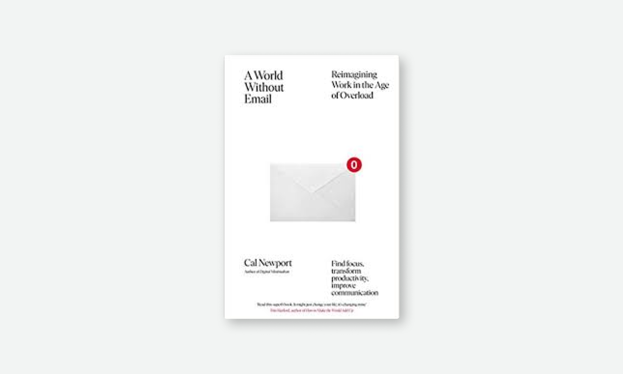 A World Without Email - Book Summary and Notes