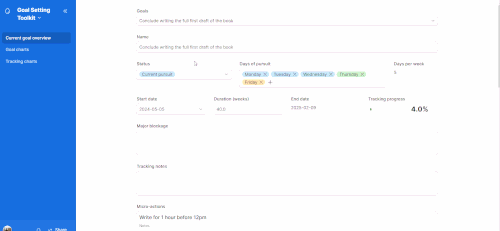 How to manage and track goals in Airtable - Airtable Goal Setting Toolkit