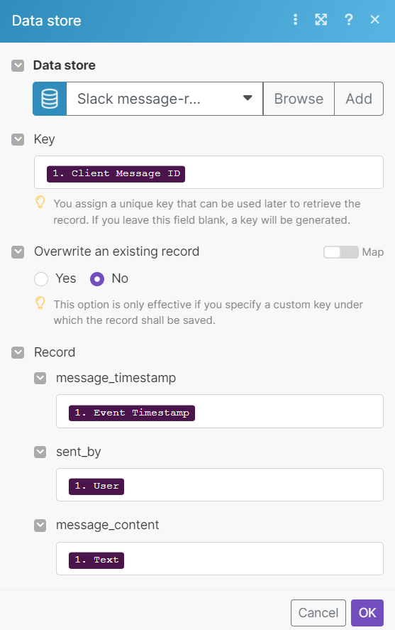 How to automatically create tasks in Notion from Slack (Make automation)