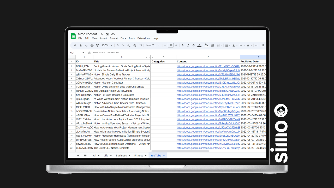 How to automate YouTube videos tracking with Make