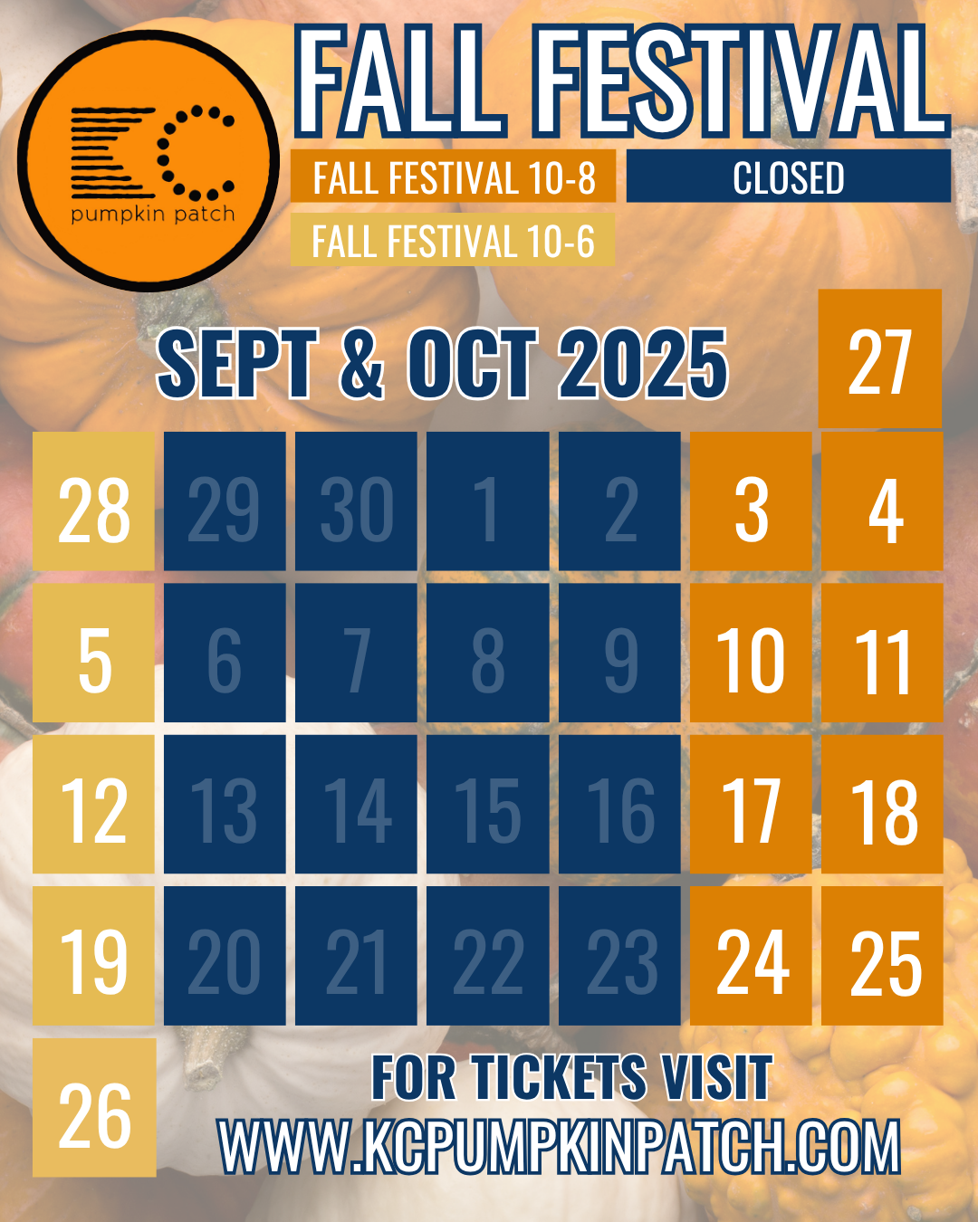Fall Festival In Kansas City | Fall Attractions | KC Pumpkin Patch