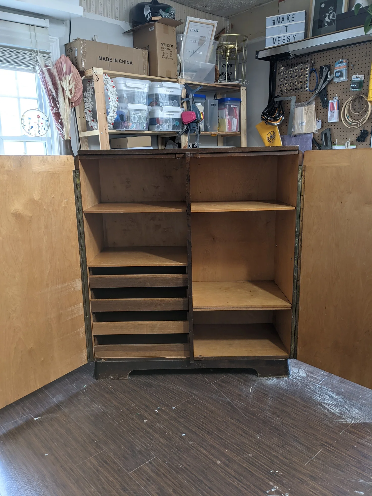 Fantasy Thrift Flip Cabinet — DIY in Progress