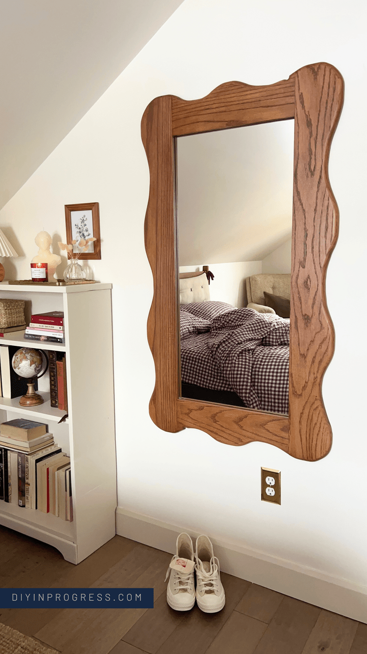 MY DIY Wavy Mirror — DIY IN PROGRESS — DIY IN PROGRESS