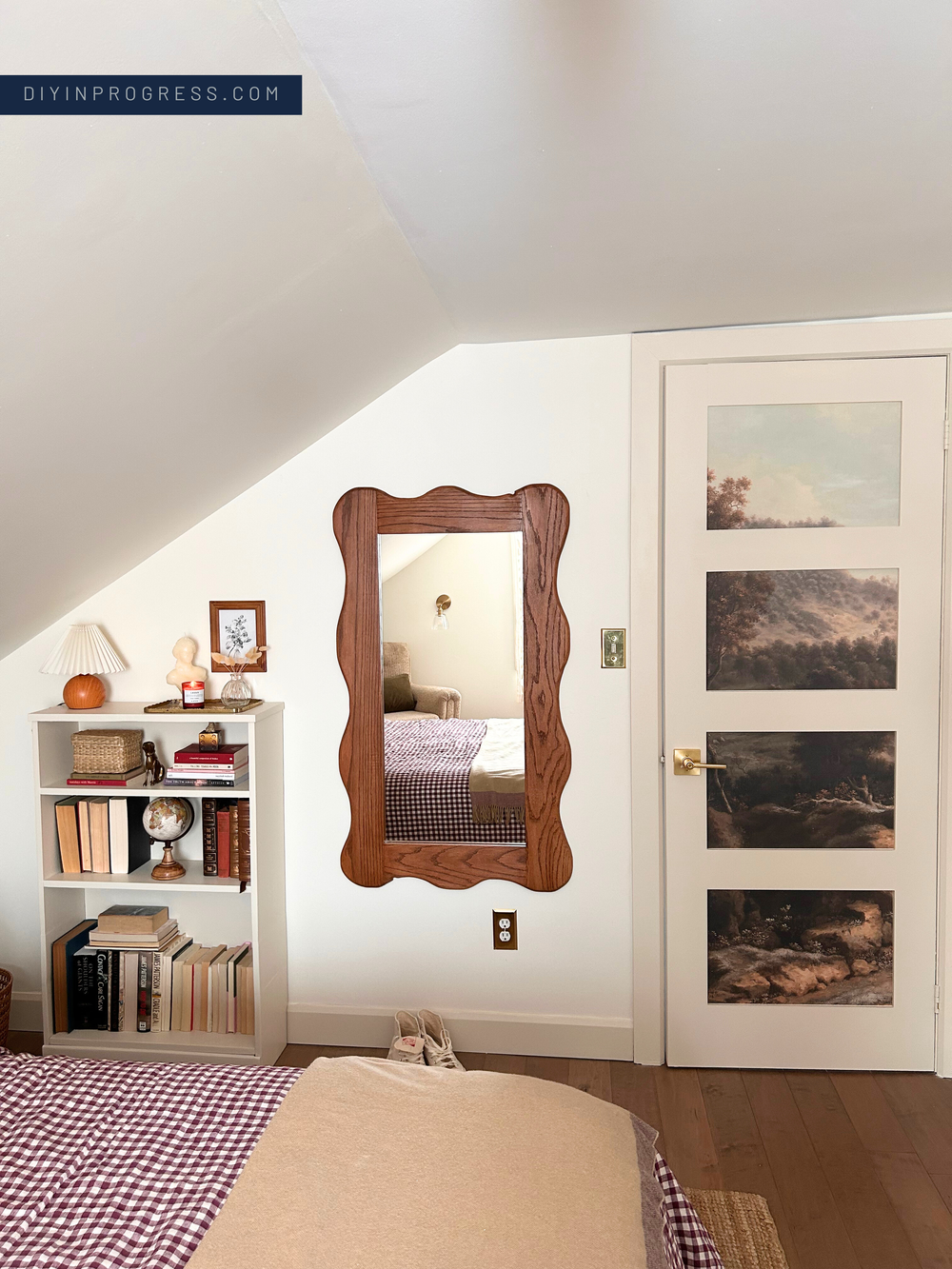 MY DIY Wavy Mirror — DIY IN PROGRESS — DIY IN PROGRESS