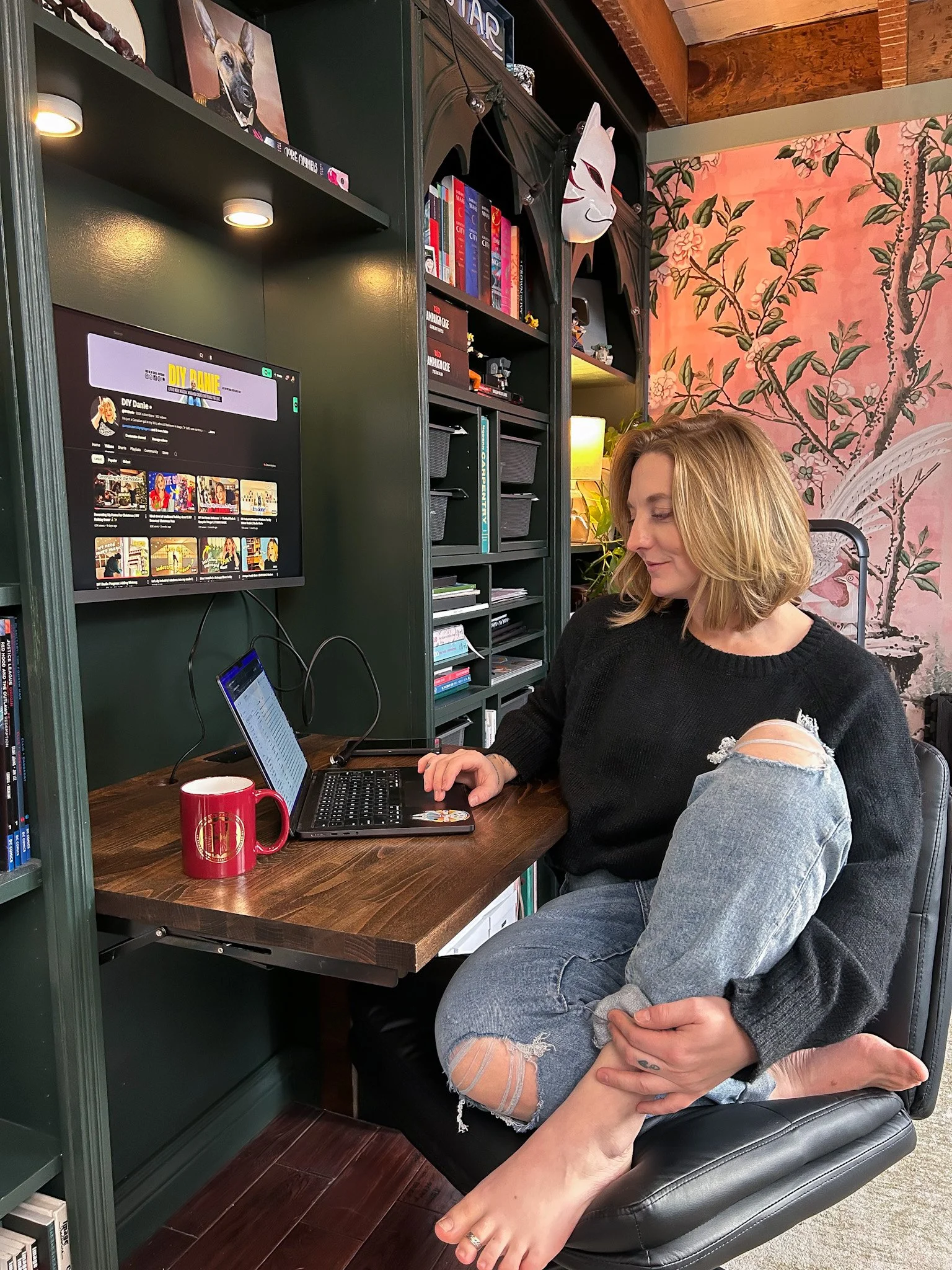 Space-Saving DIY Murphy Desk — DIY in Progress