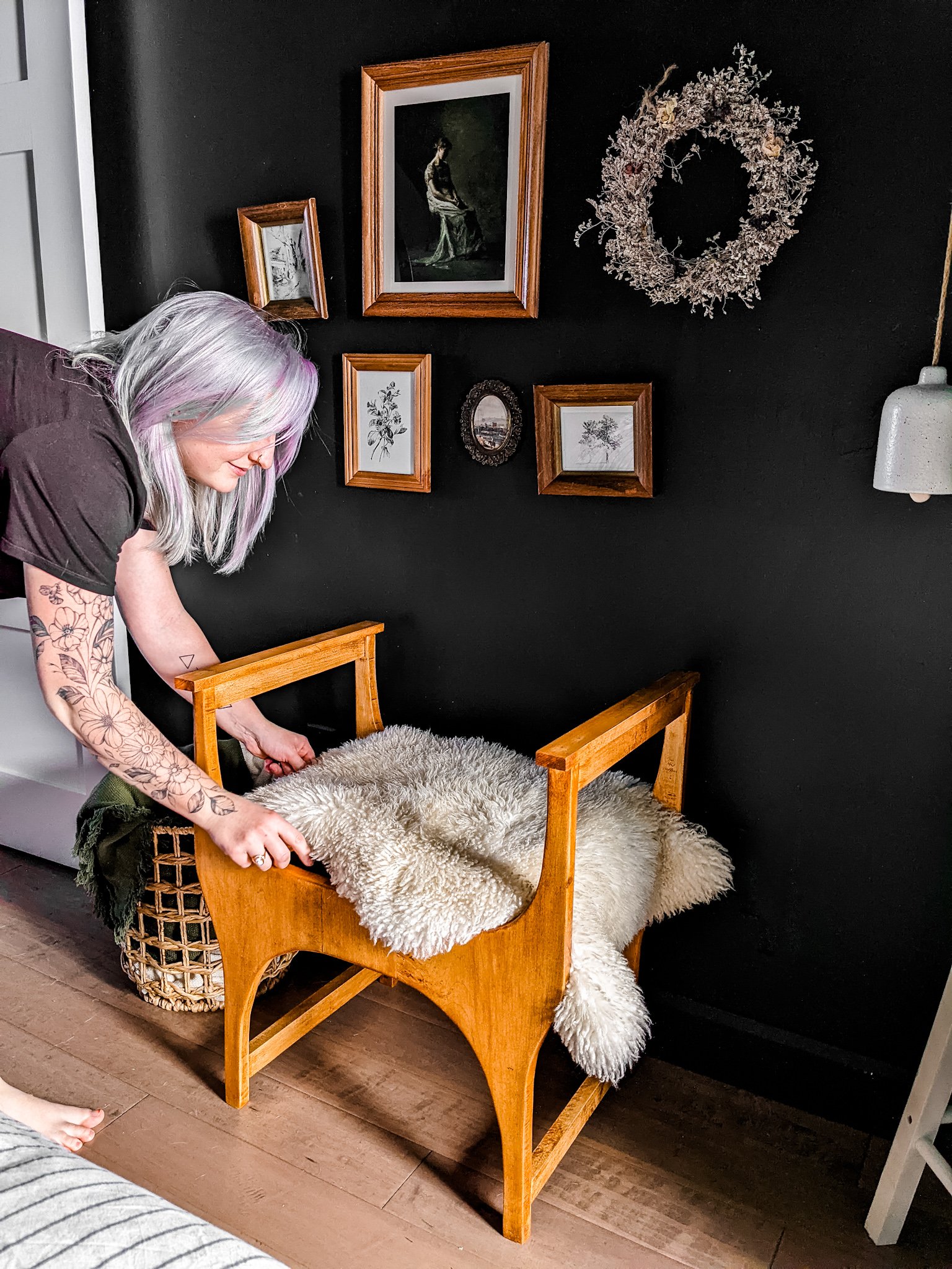DIY Curved Rustic Bench — DIY IN PROGRESS