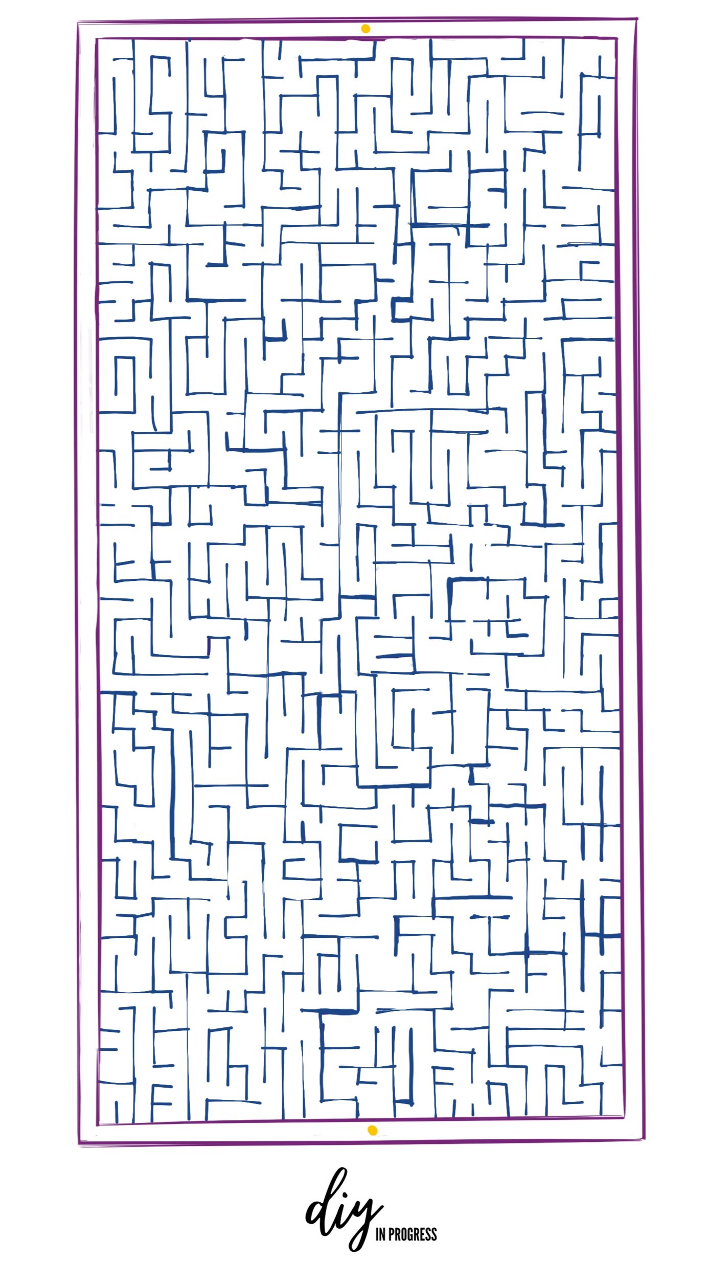 CAN YOU SOLVE MY CUSTOM MAZE? — DIY in Progress