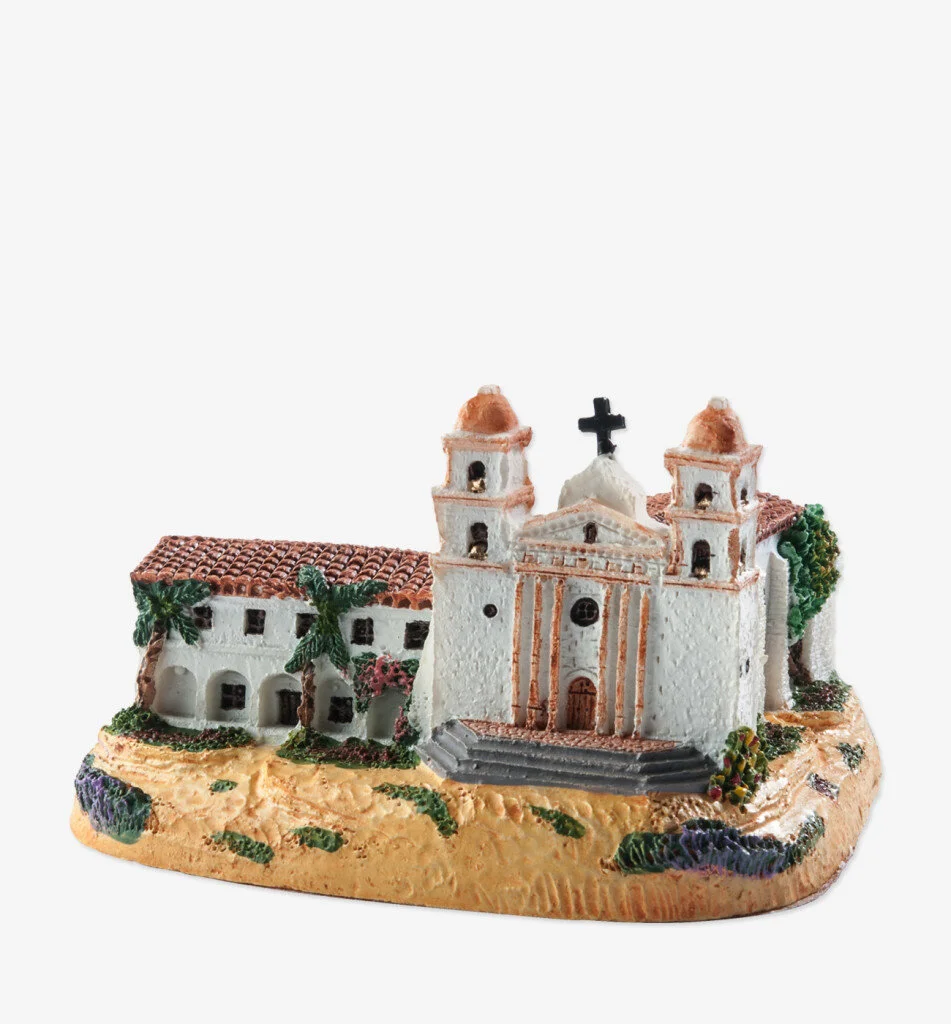Old Mission Santa Barbara Art Tile — Old Mission Santa Barbara