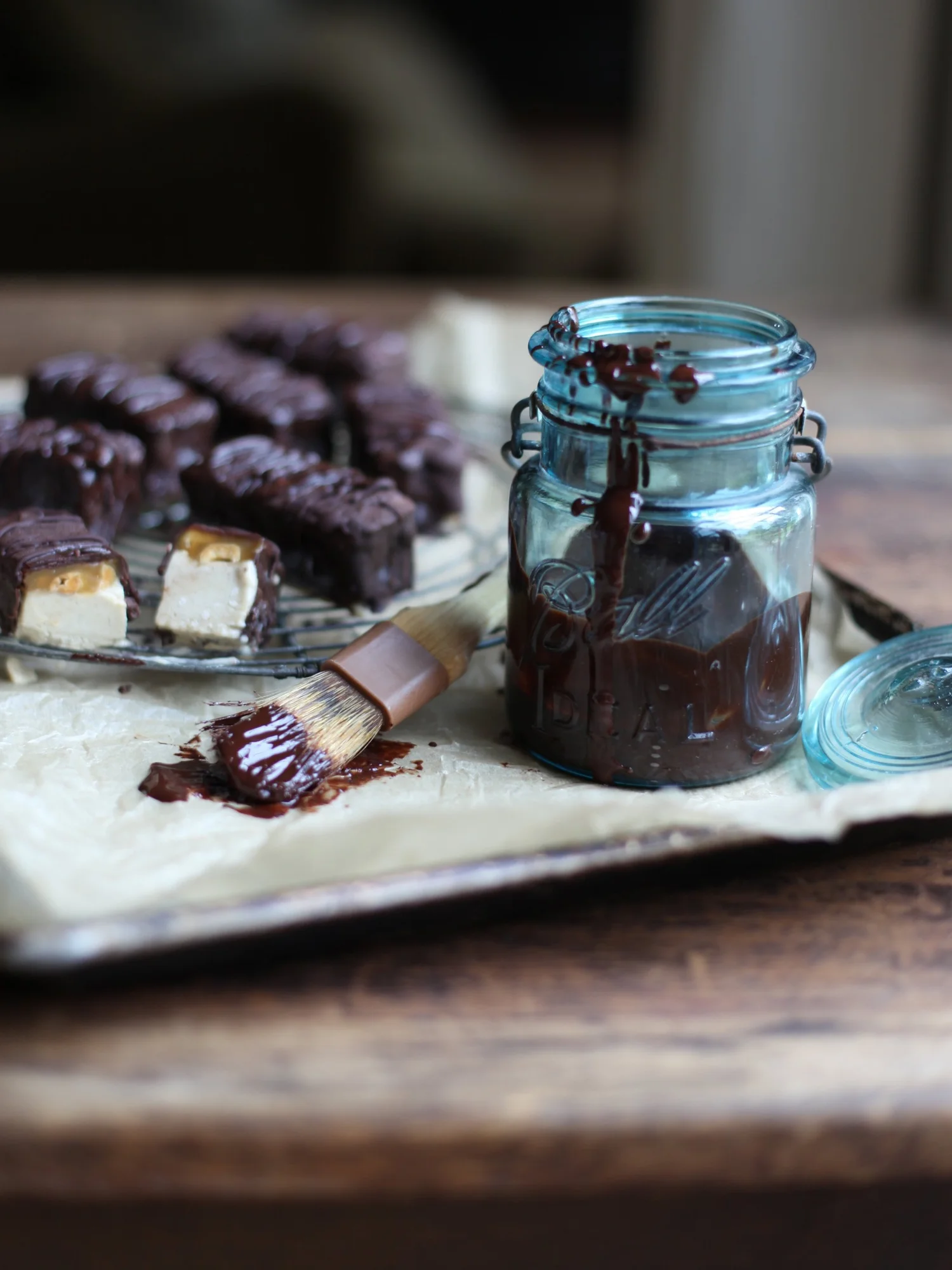 HONEY-SWEETENED CHOCOLATE COATING — CREATING HEALTHY TIMES