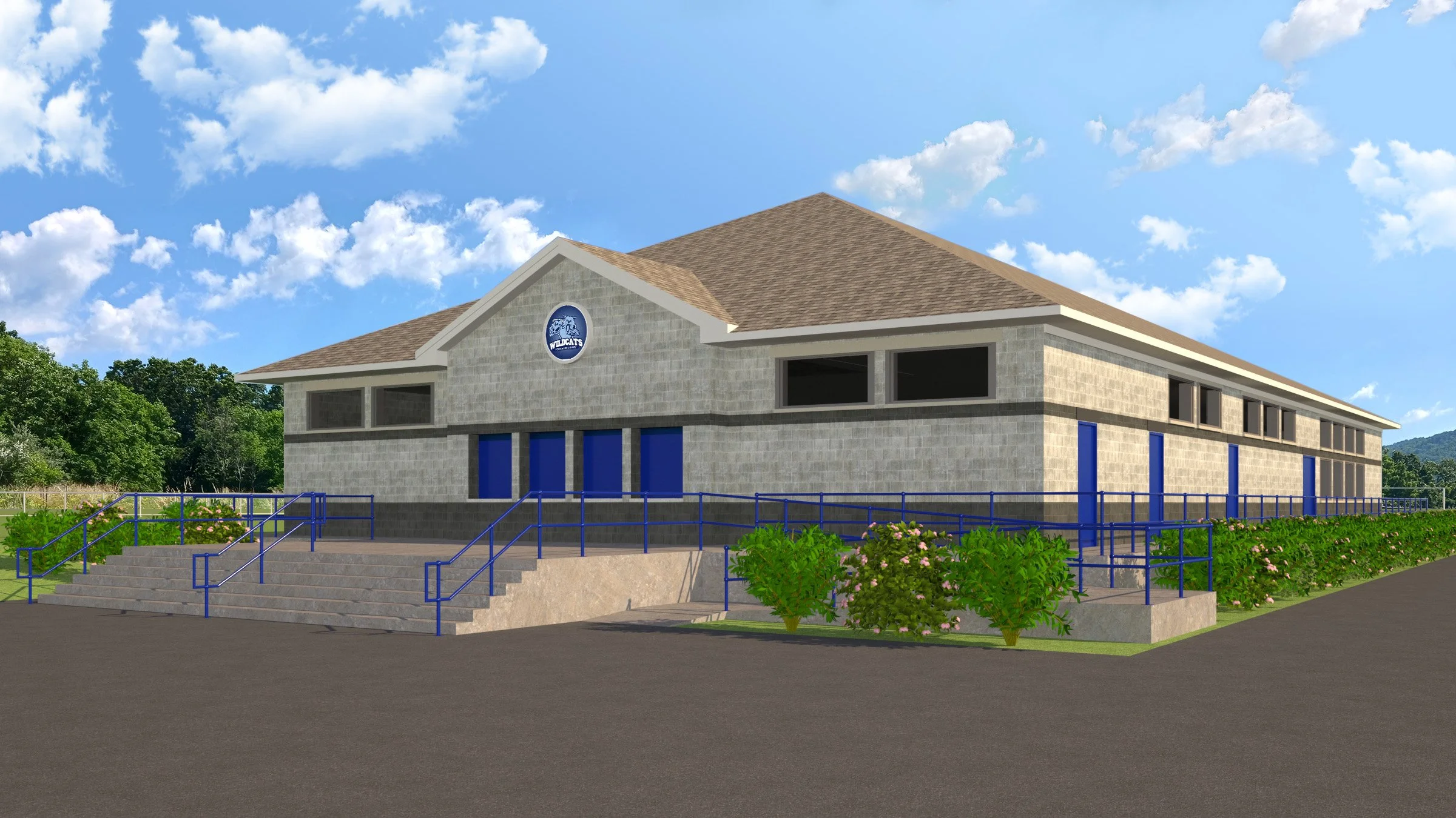 Pendleton County High School Field House — Lineage Architects, P.C.