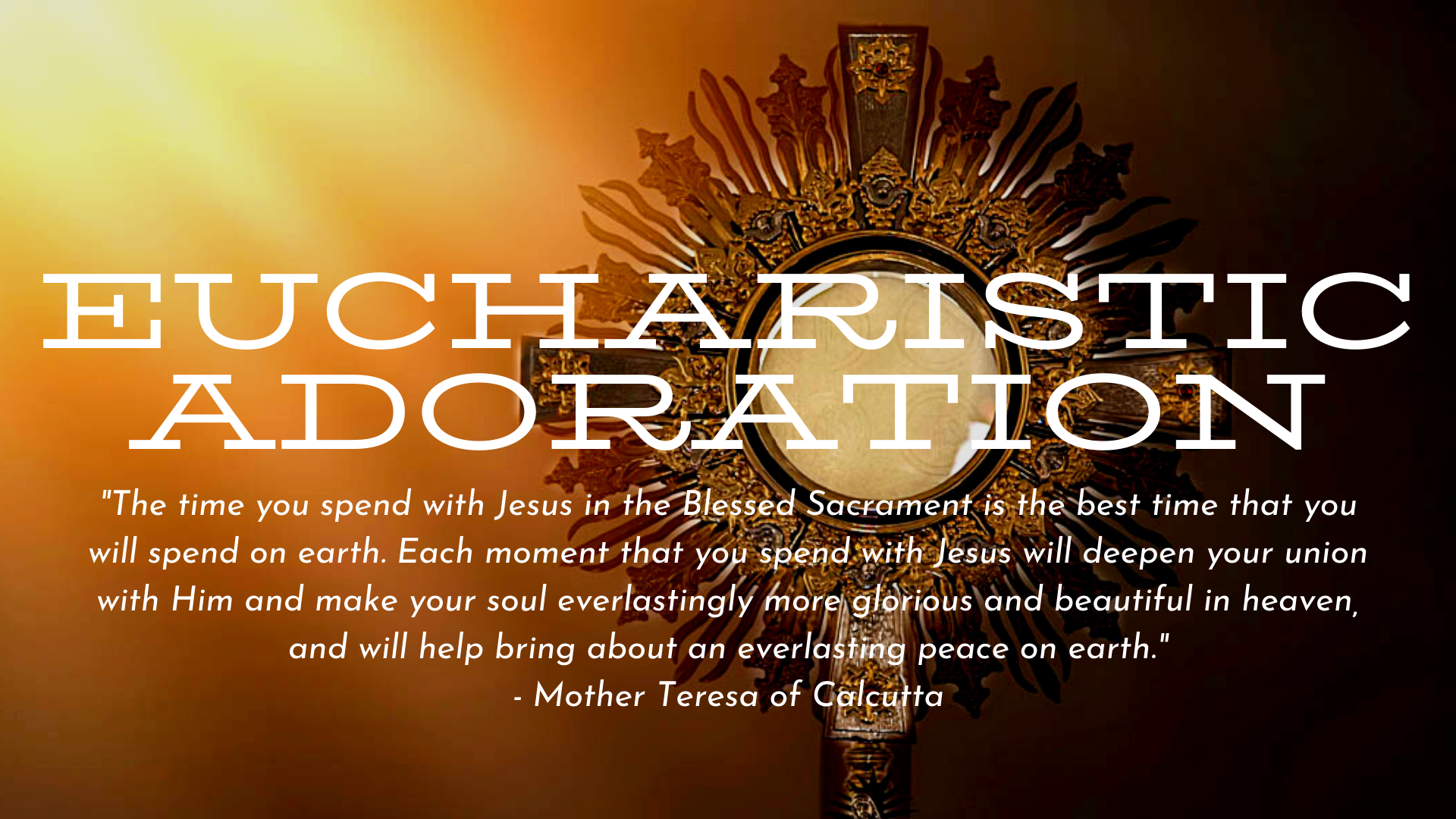 Eucharistic Adoration — Chisholm/Buhl Catholic