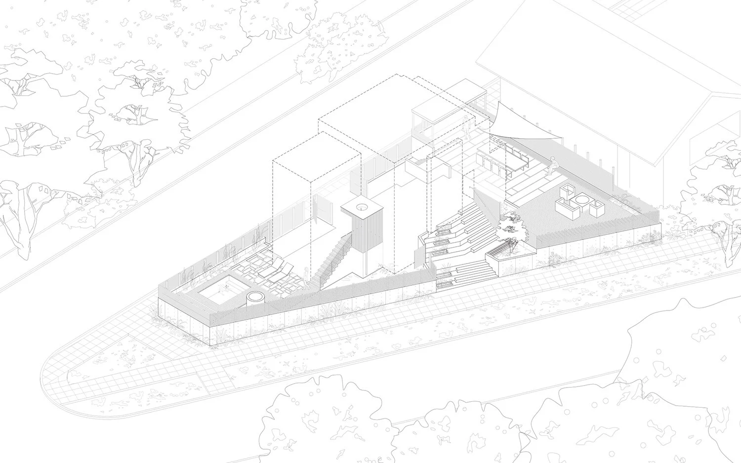 Tangletown Yardscape — Robert Hutchison Architecture