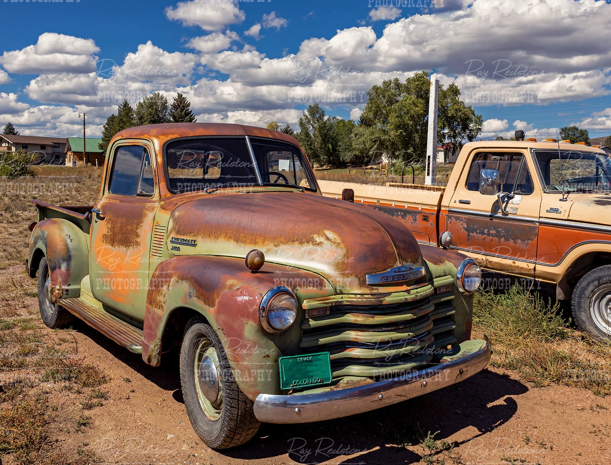 Old Rusted Chevy Pick-Up Truck