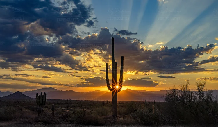 Southwest USA Sunrises & Sunsets Stock Images For Sale