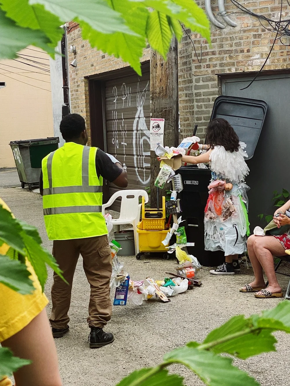 MAINTENANCE: production photos — Faith Hart tells stories.
