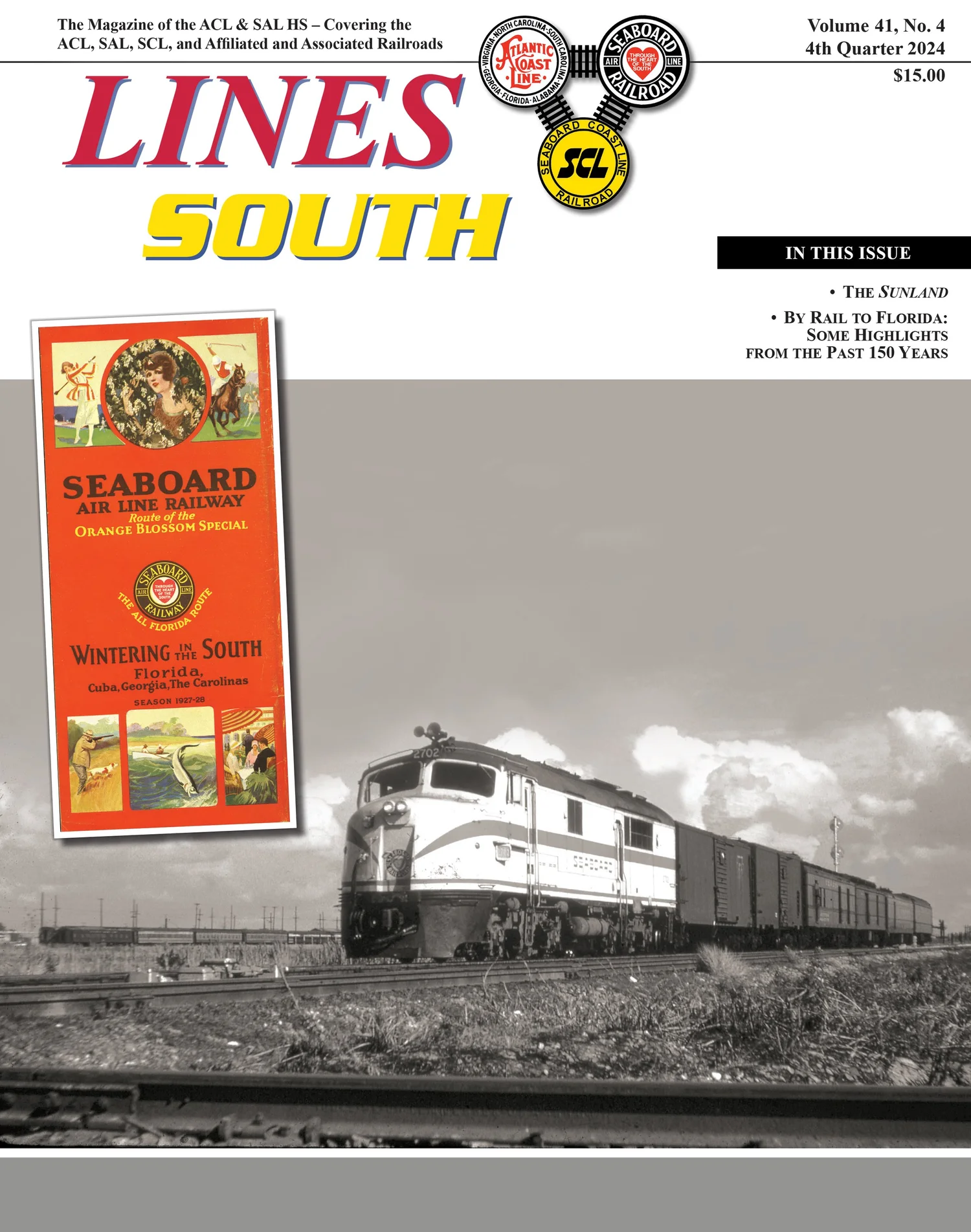 Fourth Quarter Lines South in Mail Soon — ACL & SAL Railroads ...