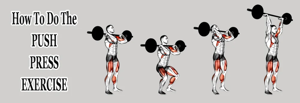 Push Press Exercise |Gain more muscle mass and increase strength ...