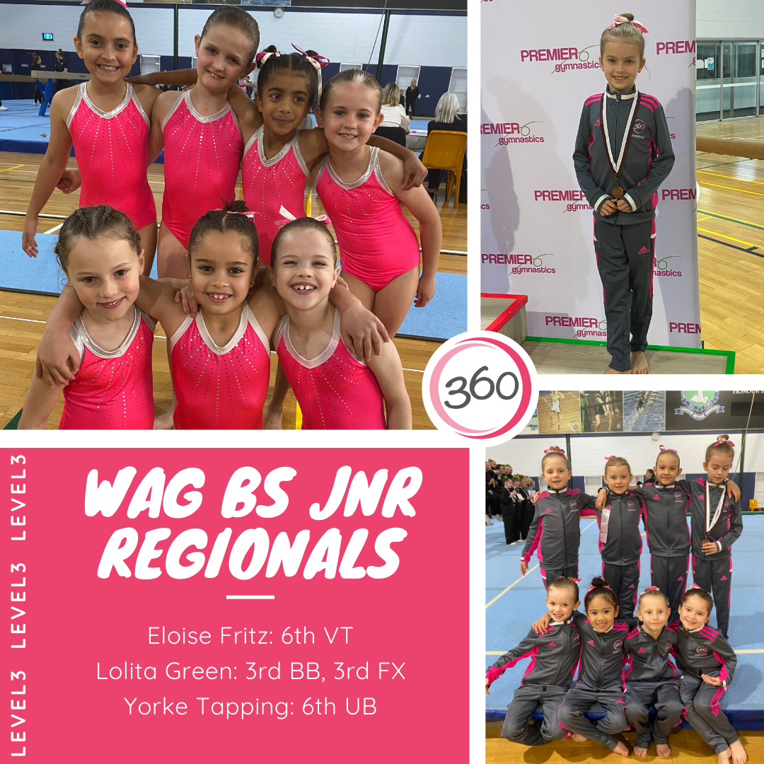 360 Gymnastics - MAG & WAG Brisbane South Regionals
