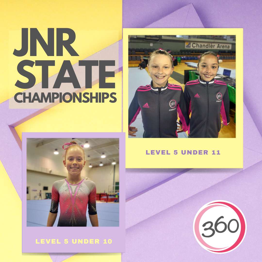 360 Gymnastics - JNR State Championship Results