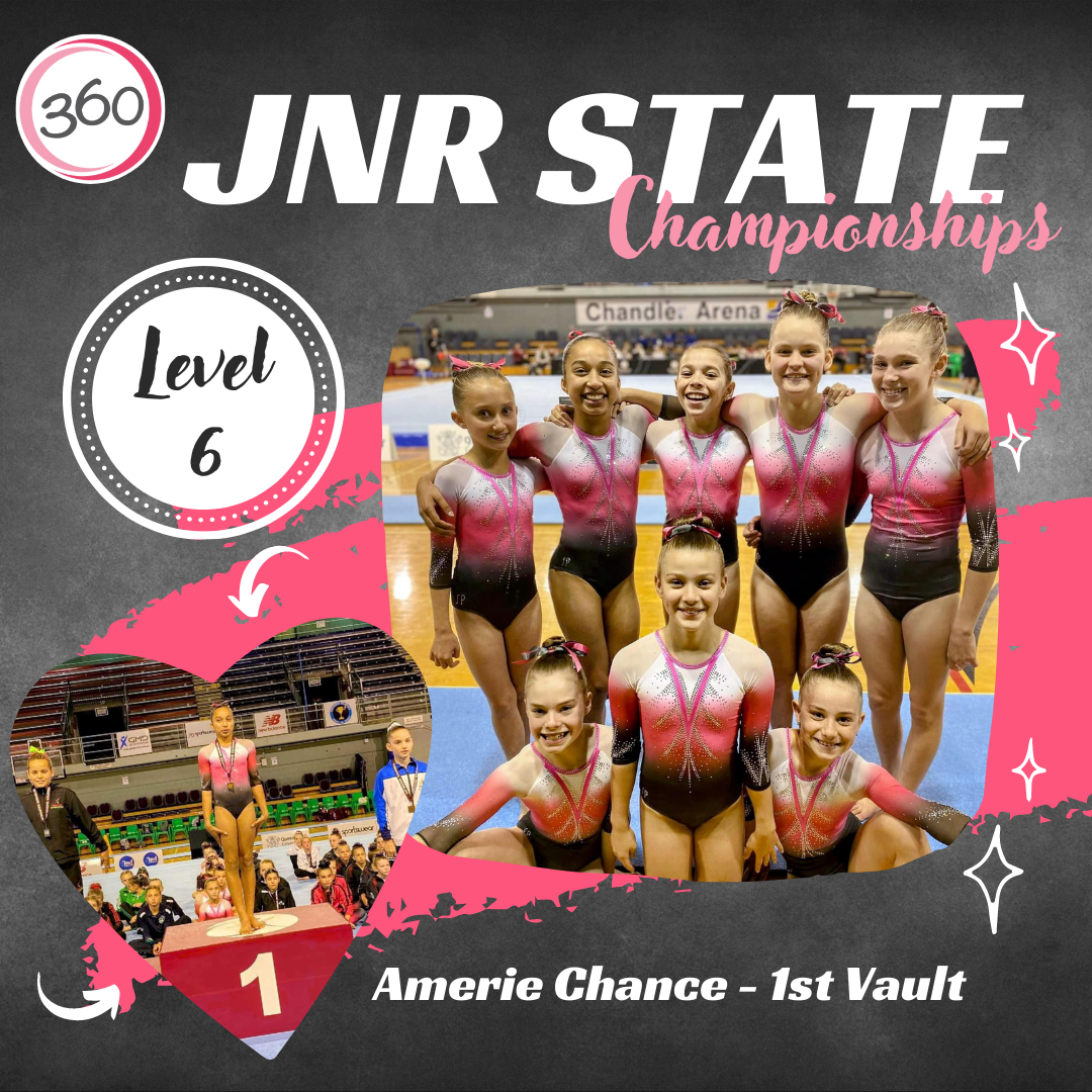 360 Gymnastics - JNR State Championship Results