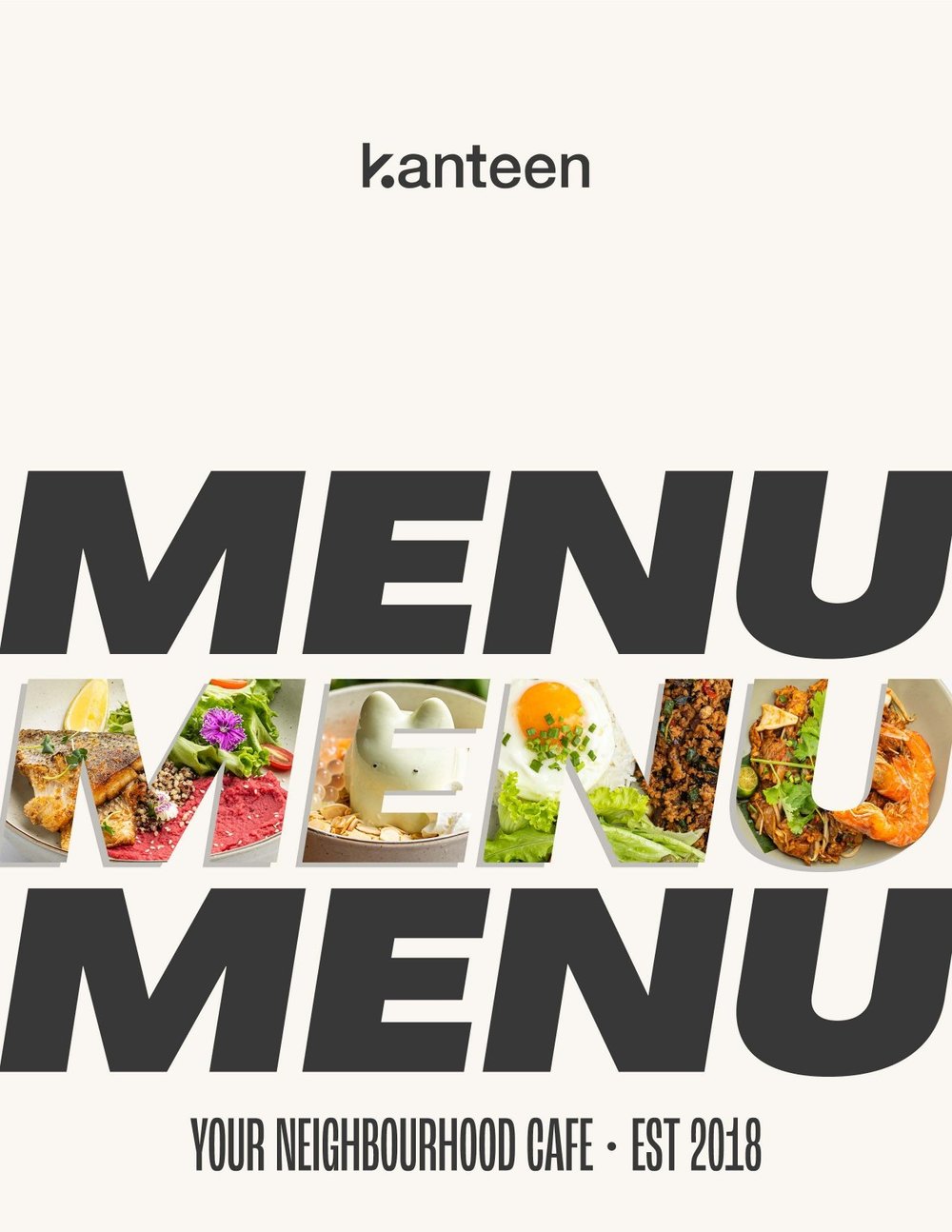 Kanteen Menu — Kanteen