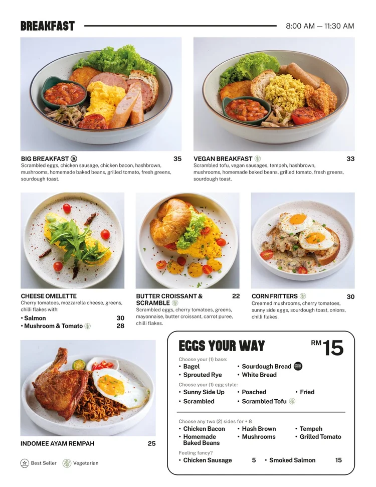 Kanteen Menu — Kanteen
