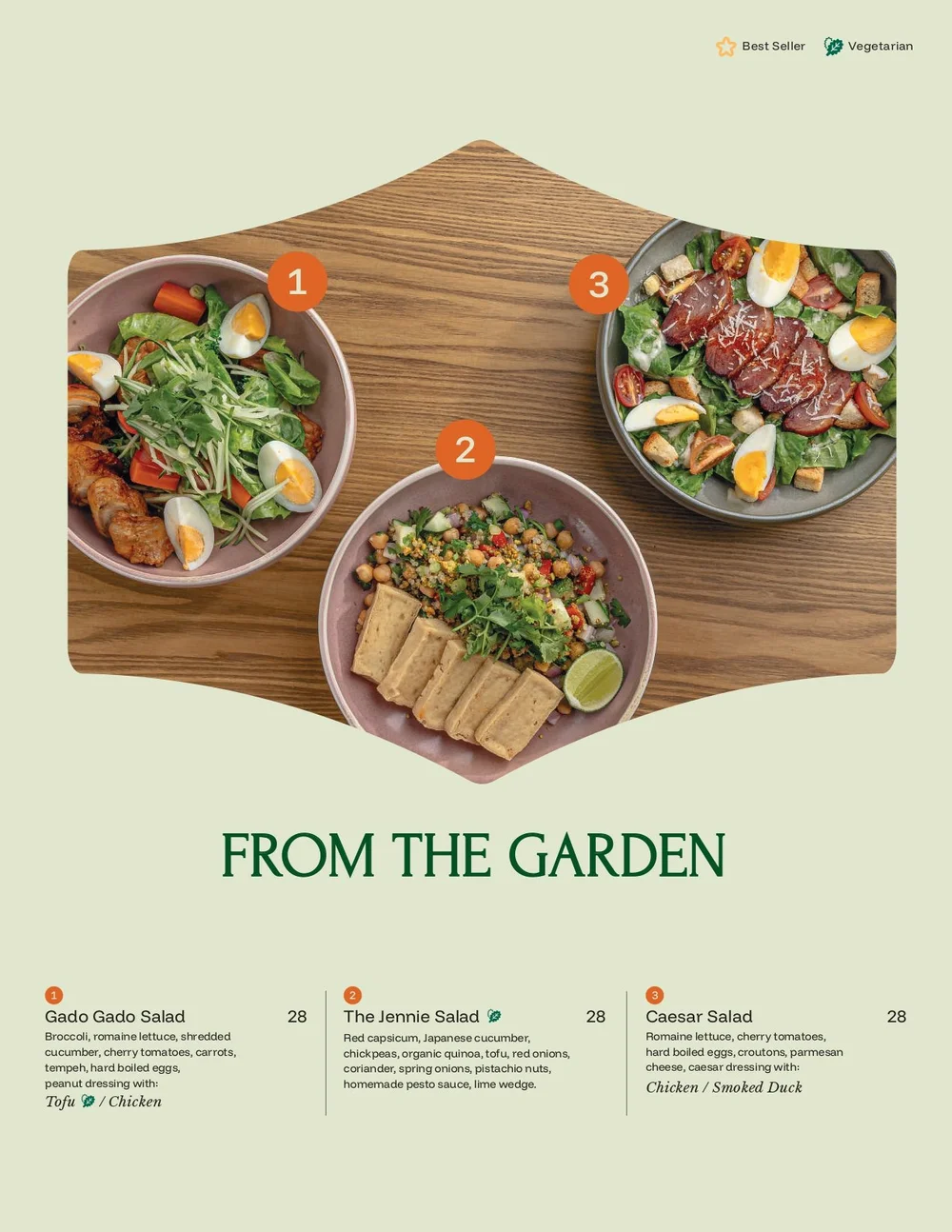 Kanteen Menu — Kanteen