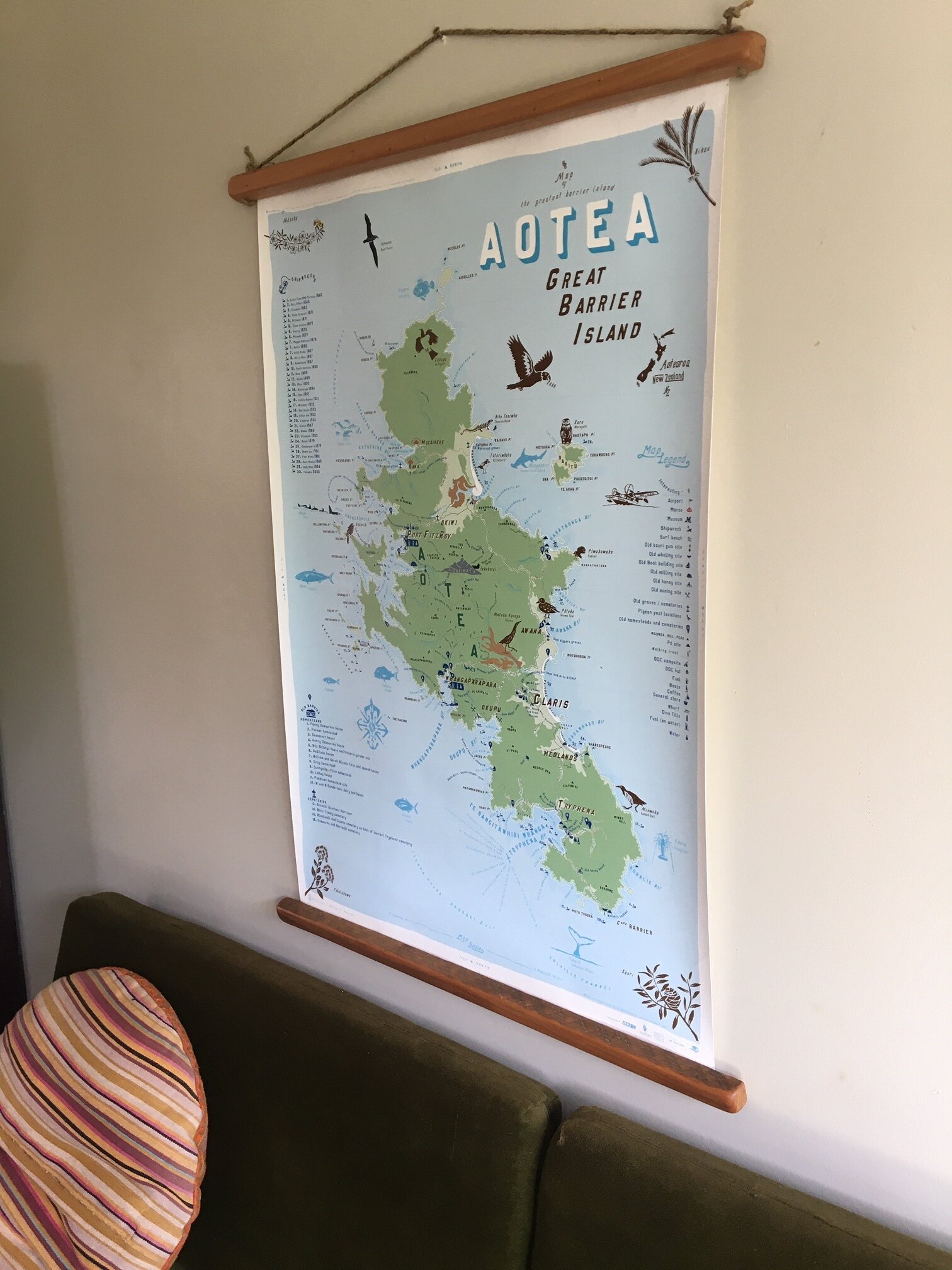 BB Map of Aotea — BB Maps NZ