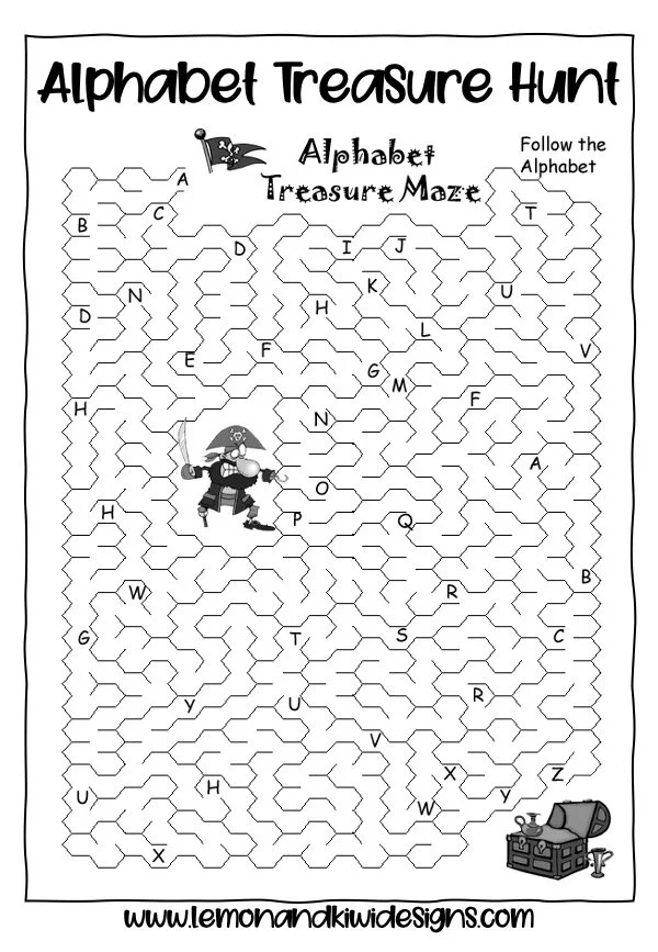 Children's Literacy Activities — Lemon & Kiwi Designs