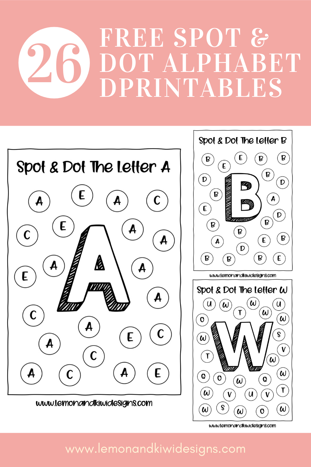 Free Dot Marker Alphabet Printables Printable Templates