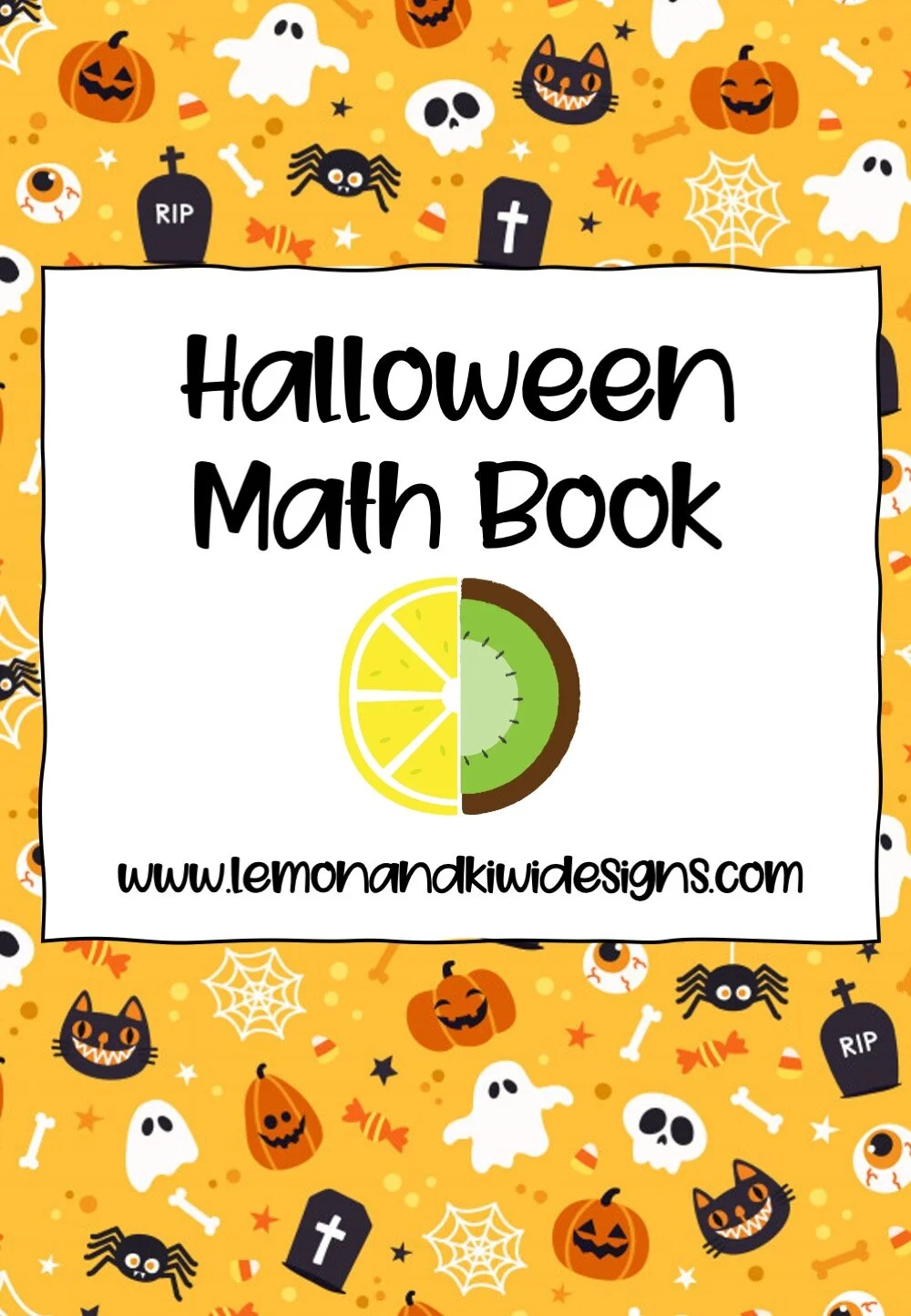 Free Spooktacular Halloween Math Worksheets for Kids — Lemon & Kiwi Designs