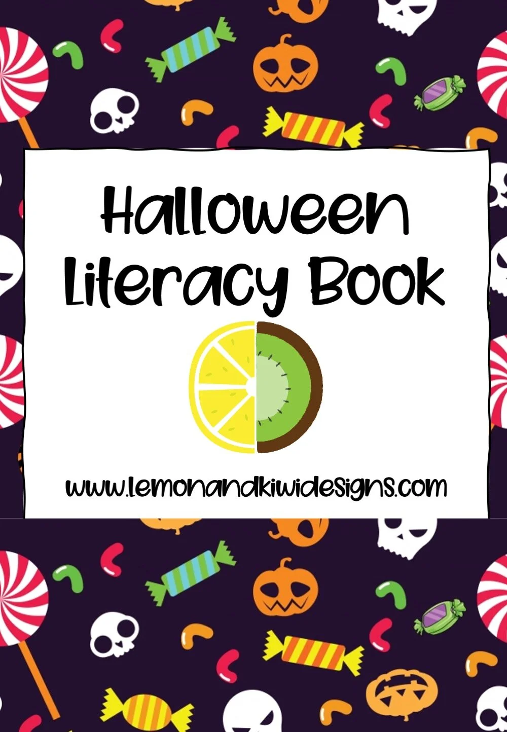 Free Halloween Literacy Worksheets for Preschoolers — Lemon & Kiwi Designs